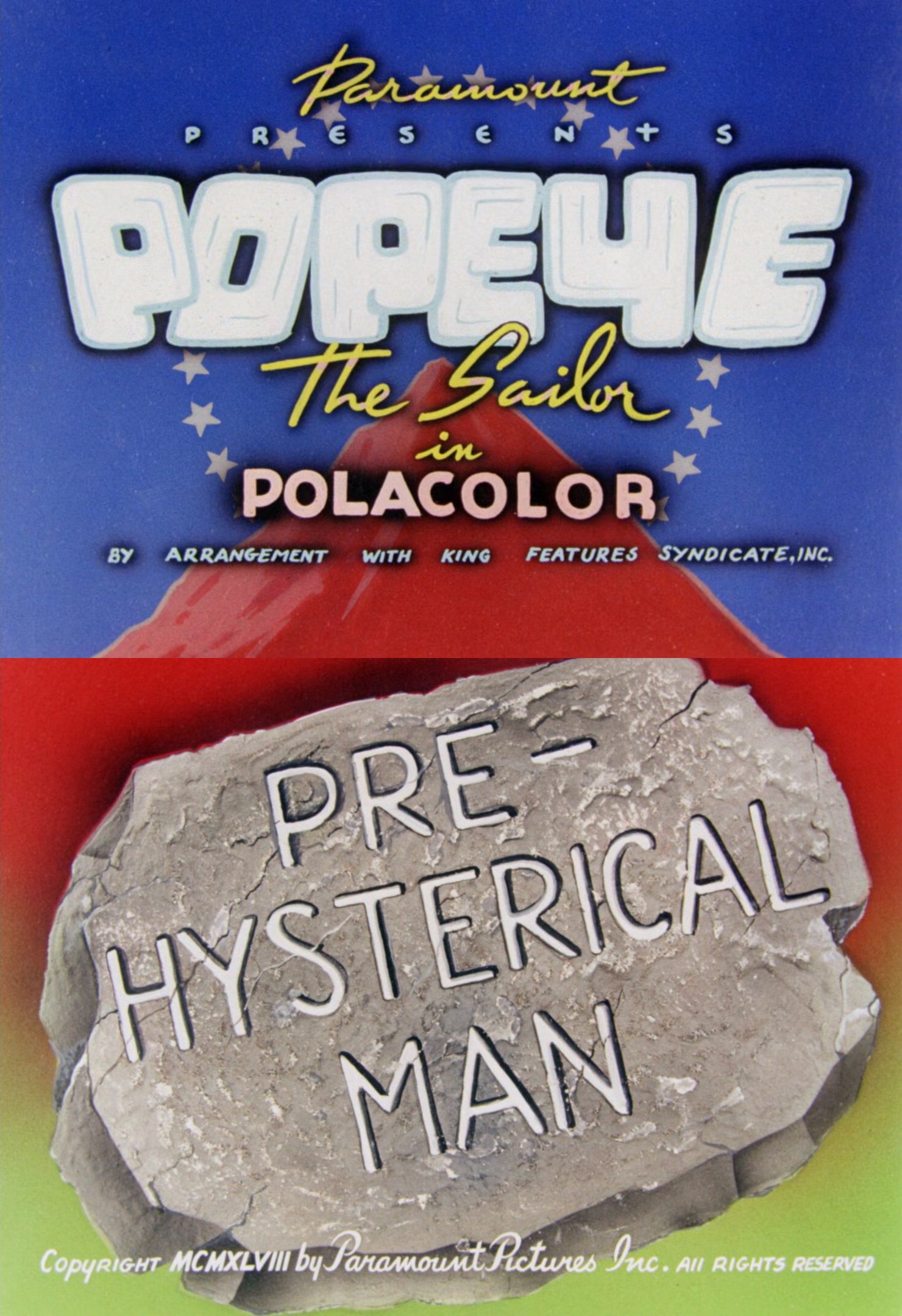 Popeye the Sailor | Pre-Hysterical Man