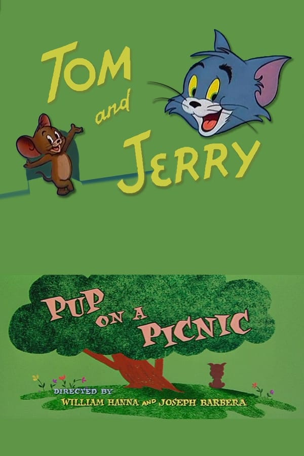 Tom And Jerry Pup On A Picnic