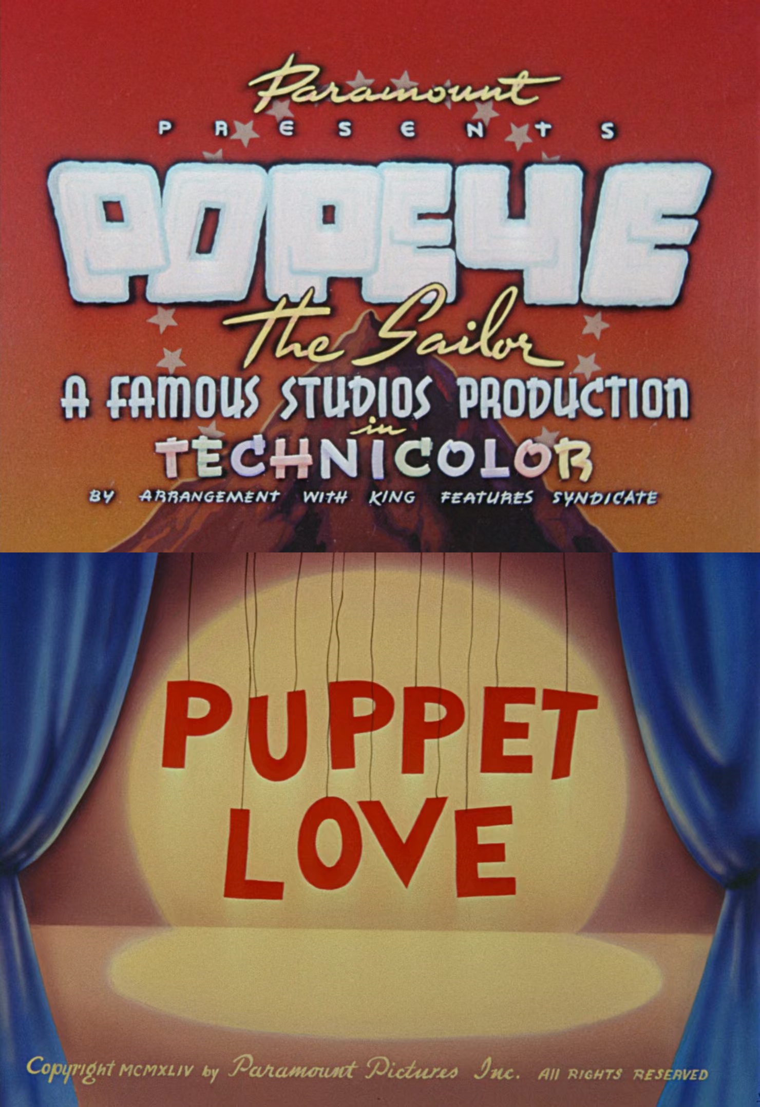 Popeye the Sailor | Puppet Love