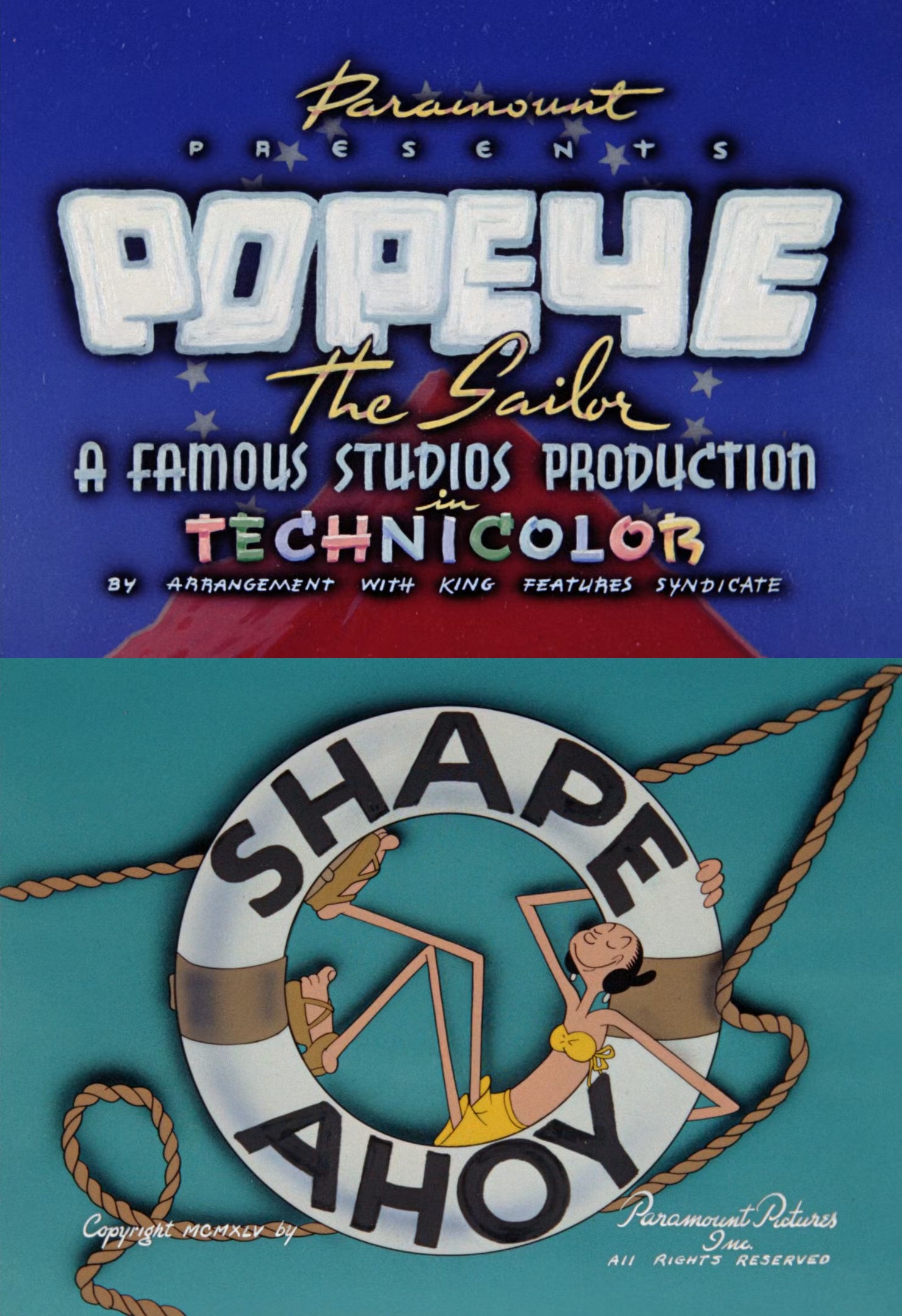 Popeye the Sailor | Shape Ahoy