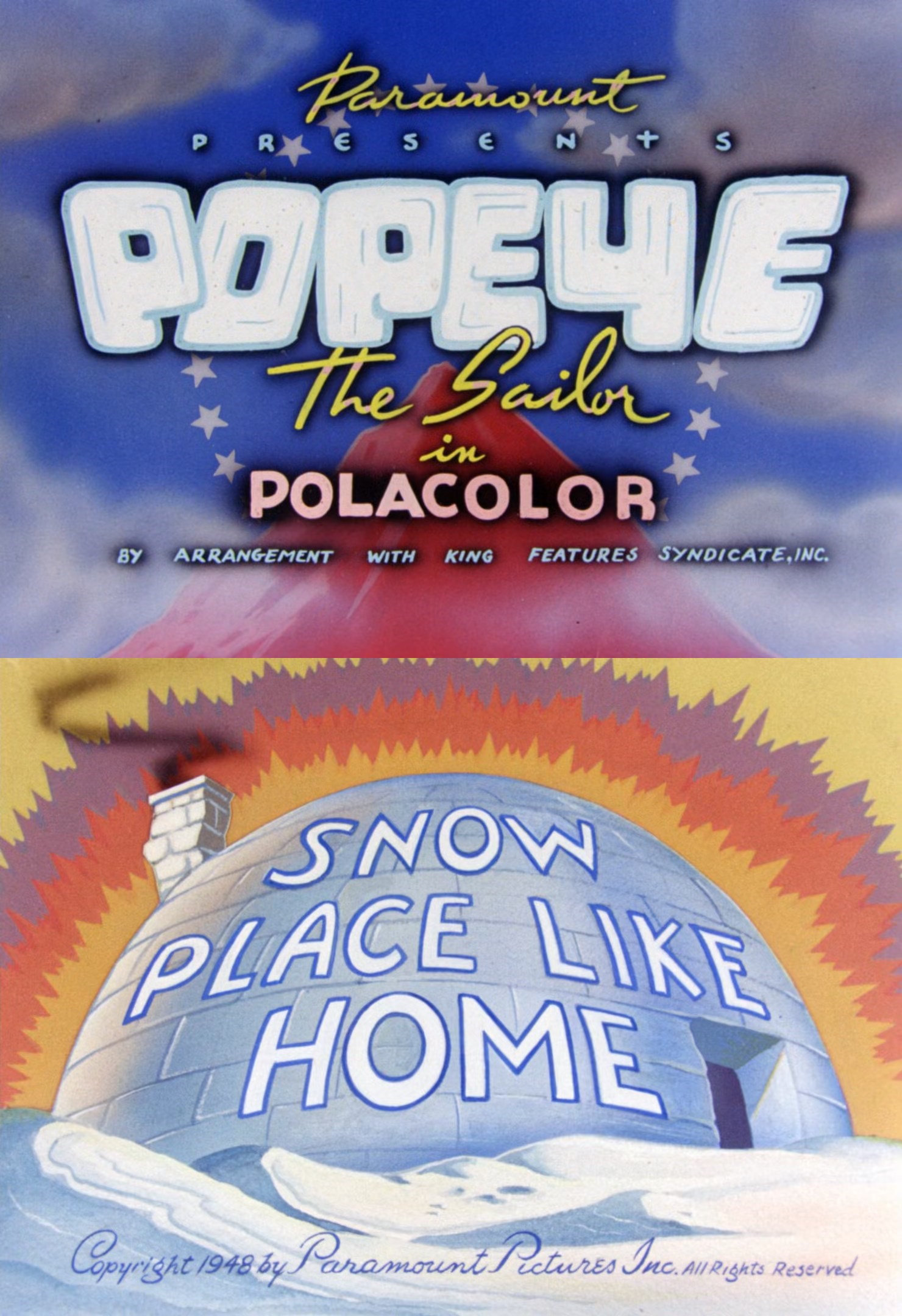 Popeye the Sailor | Snow Place Like Home