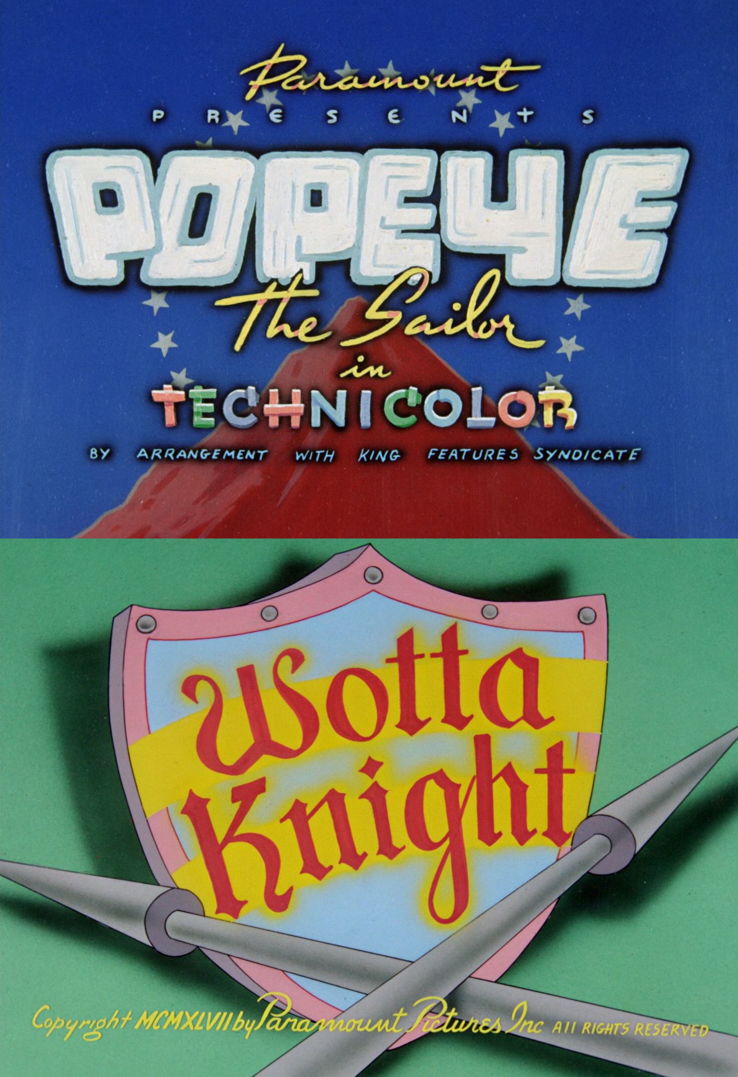 Popeye the Sailor | Wotta Knight